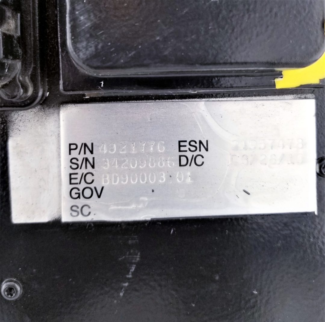 Genuine Cummins – Control Module – NTO – #4921776 | EKG DIESEL