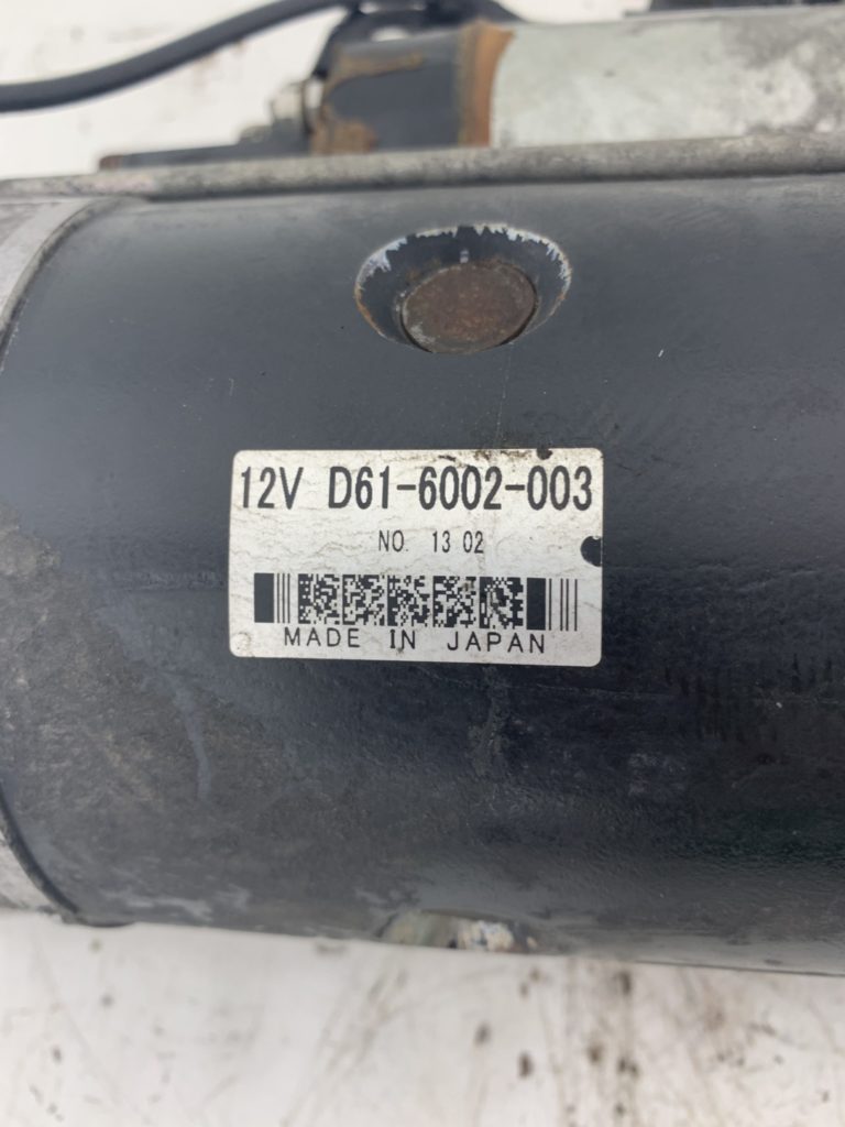 Paccar – D61-6002-003 Starter Motor. 12 Tooth – Used | EKG DIESEL