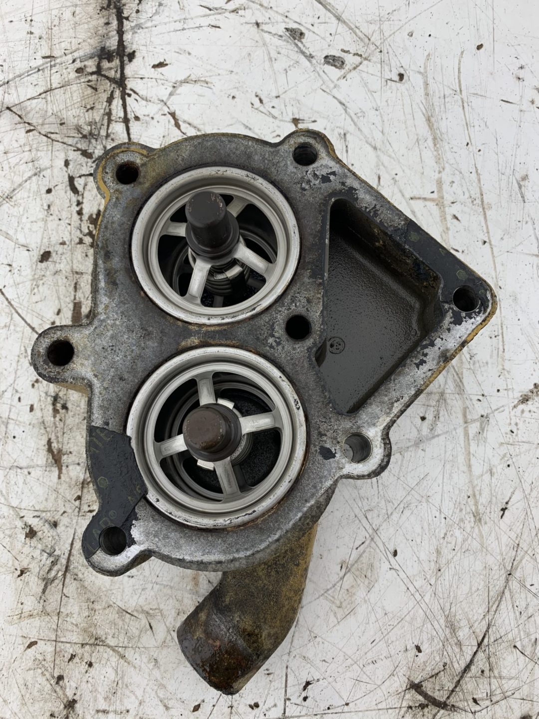 Caterpillar – C15 – Thermostat Housing – Used – #1377331 | EKG DIESEL